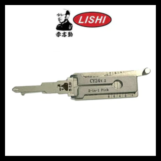 ORIGINAL LISHI - CY24 Y157 Y159 Chrysler / 8-Cut / 2-in-1 Pick & Decod ...