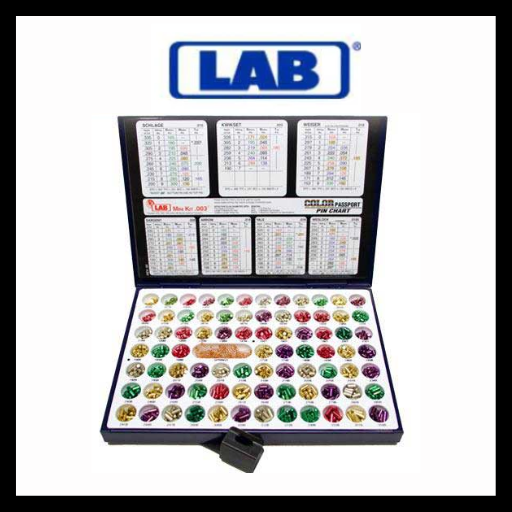 LAB - LMK003 - .003 - Mini Universal Rekeying Pin Kit | Lks Hardware