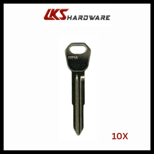 HY14 - X236 - Hyundai - KIA - Metal Key Blank(Pack of 10) | Lks Hardware