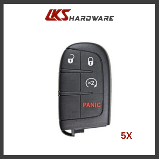 2015-2021 Jeep Renegade / 4-Button Smart Key / PN: 6BY88DX9AA / M3N-40 ...
