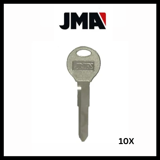 JMA- MZ31 - X249 - Mazda - Metal Key Blank (10X) | Lks Hardware