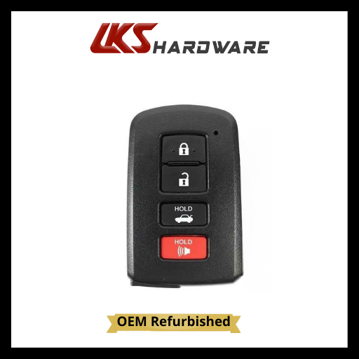 2012-2020 Toyota / 4-Button Smart Key / PN: 89904-06140 / HYQ14FBA-002 ...