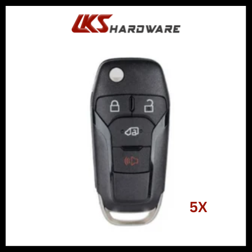 2019-2022 Ford Transit / 4-Button Flip Key / N5F-A08TAA (Pack of 5 ...