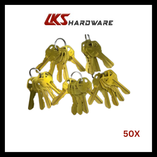 Premium Pre-Cut Kwikset Keys - KW1 - (50X) | Lks Hardware