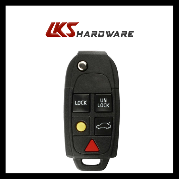 2004-2015 Volvo / 5-Button Flip Key / PN: 8688799 / LQNP2T-APU (AFTERM ...