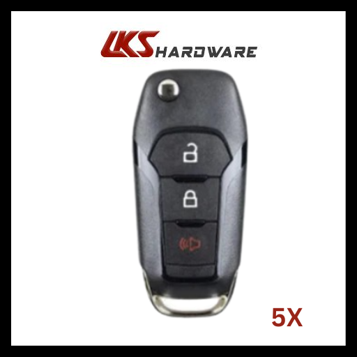 2015-2022 Ford / 3-Button Flip Key / PN: 164-R8130 / N5F-A08TAA (PACK ...