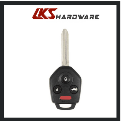 2012-2019 Subaru / 4-Button Remote Head Key / CWTWB1U811 / B110 / G Ch ...