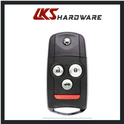 2004-2008 Acura TL TSX / 4-Button Flip Key / OUCG8D-387H-A | Lks Hardware