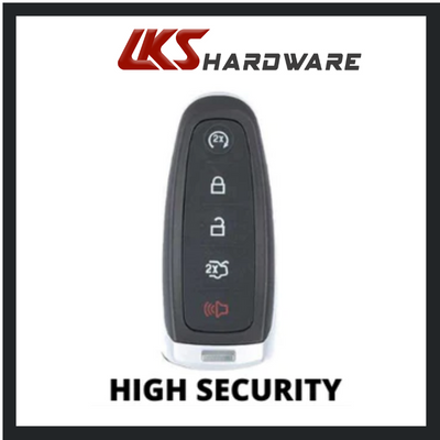 2013-2020 Ford / 5-Button Smart Key / PEPS / PN: 164-R7995 / M3N5WY860 ...