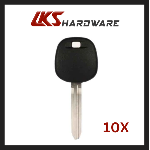 Toyota TOY43 Transponder Key ( PACK OF 10 ) | Lks Hardware
