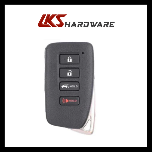 2015-2020 Lexus NX300h NX200T LX570 / 4-Button Smart Key / HYQ14FBA ...